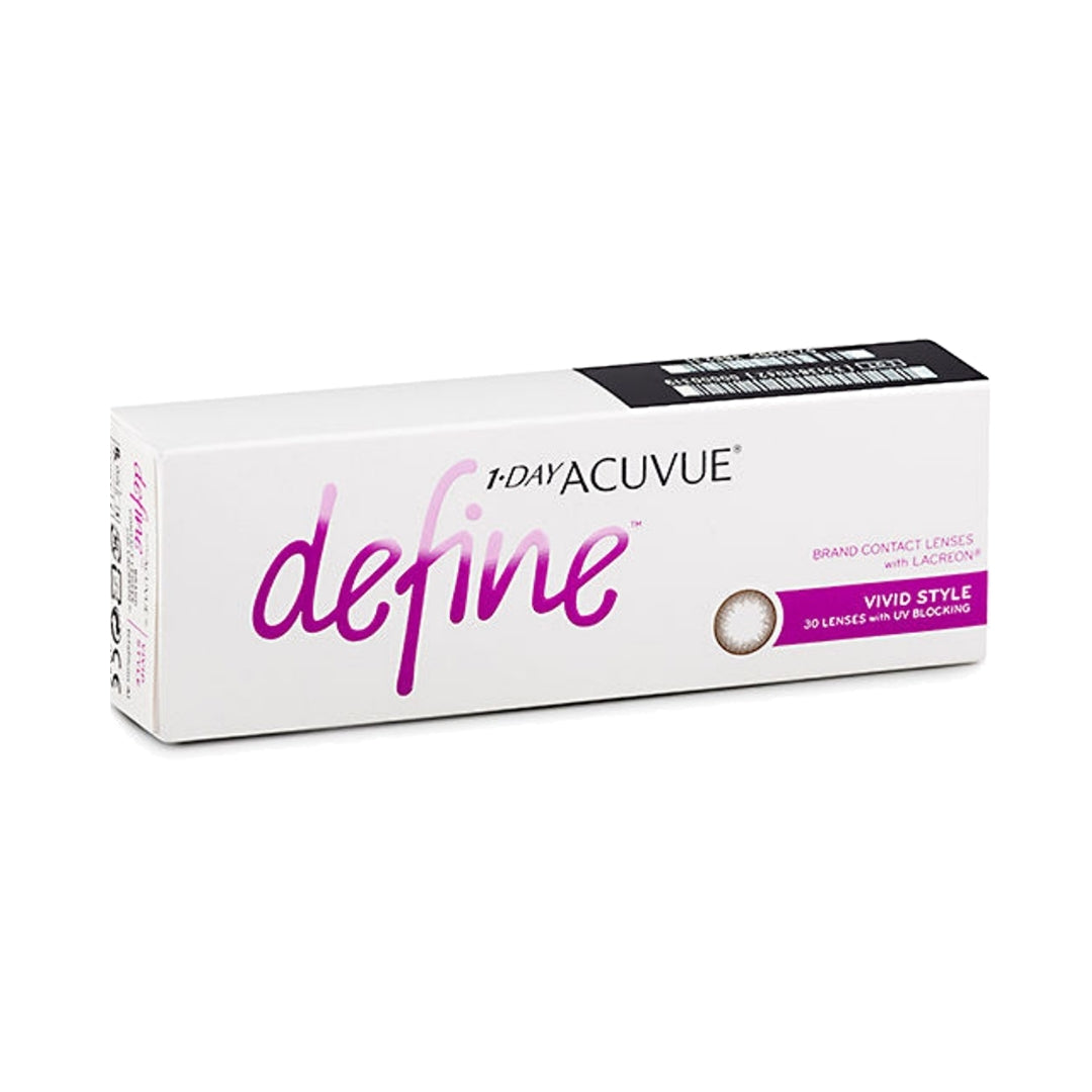 ACUVUE DEFINE VIVID 1 Day Contact Lens 30 Pack – IHOLICS Optician ...