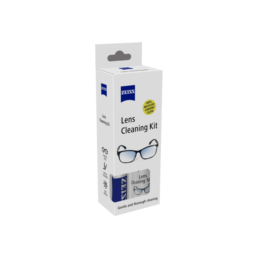 ZEISS Lens Cleaning Spray Anti Smudge for Glasses 30ml + Microfibre Cl ...